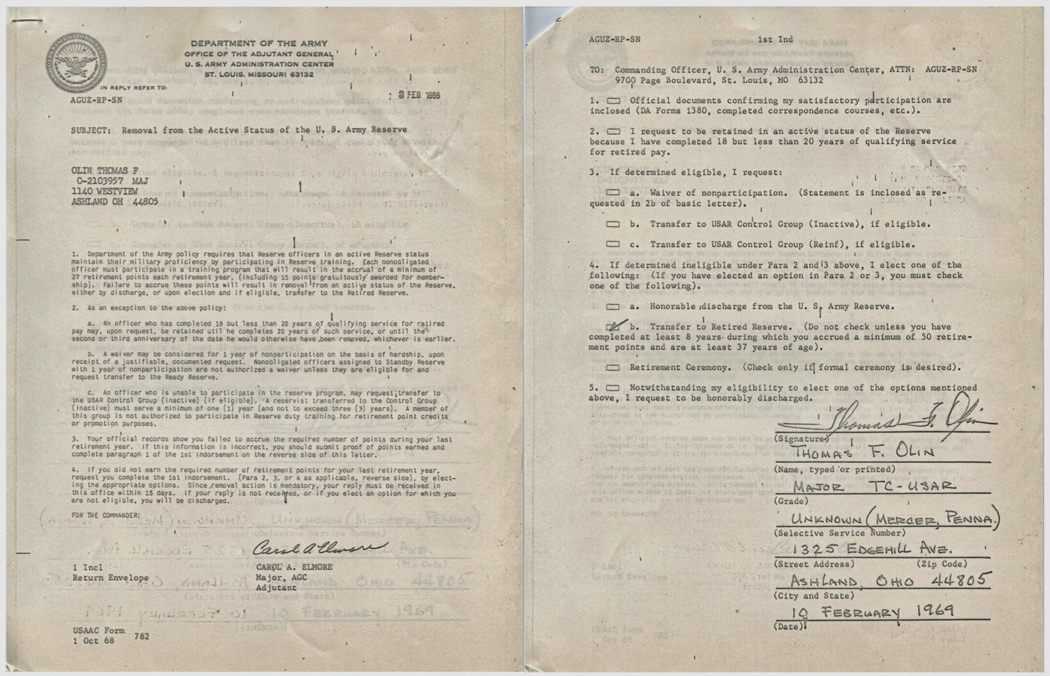 Thomas F. Olin: A reference archive of articles, press releases, news stories, photographs, and ...