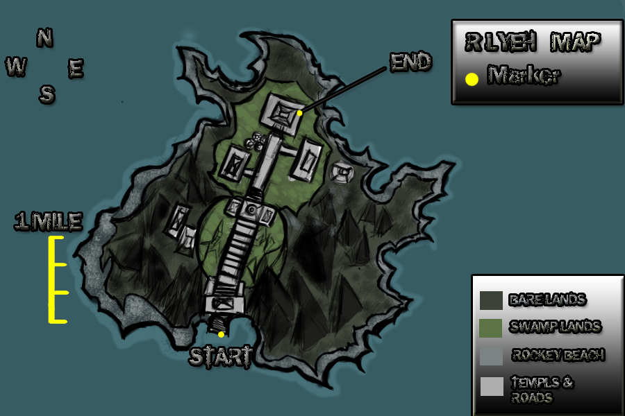 Mmm Tasty: Map of R'lyeh