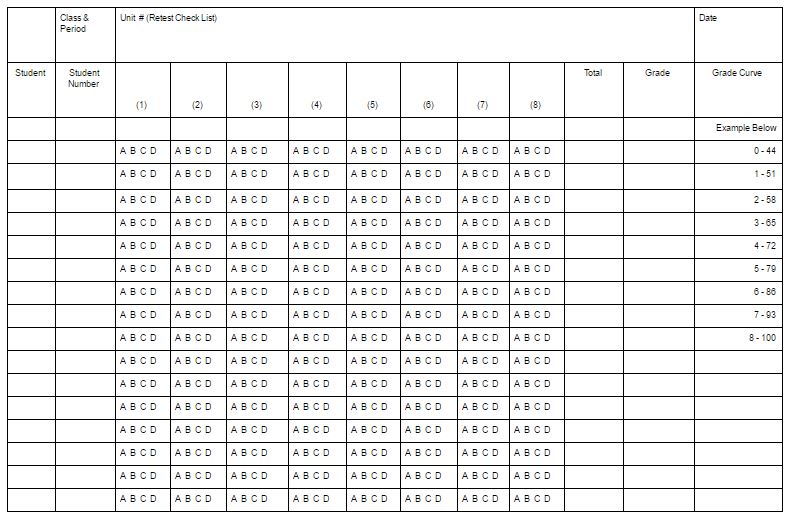 Radical~4~Math: Standards Based Grading