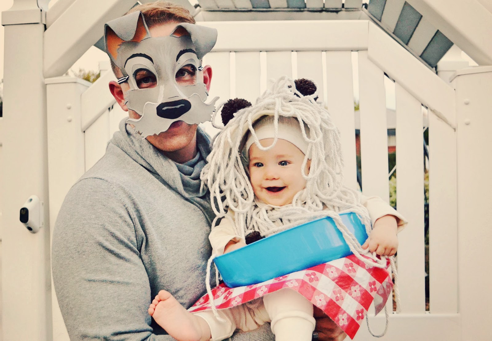 Lady & the Tramp- Babies 1st Halloween - Blake, Tigan & Penn