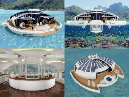 Solar-Powered floating Resort.. - pattazhy