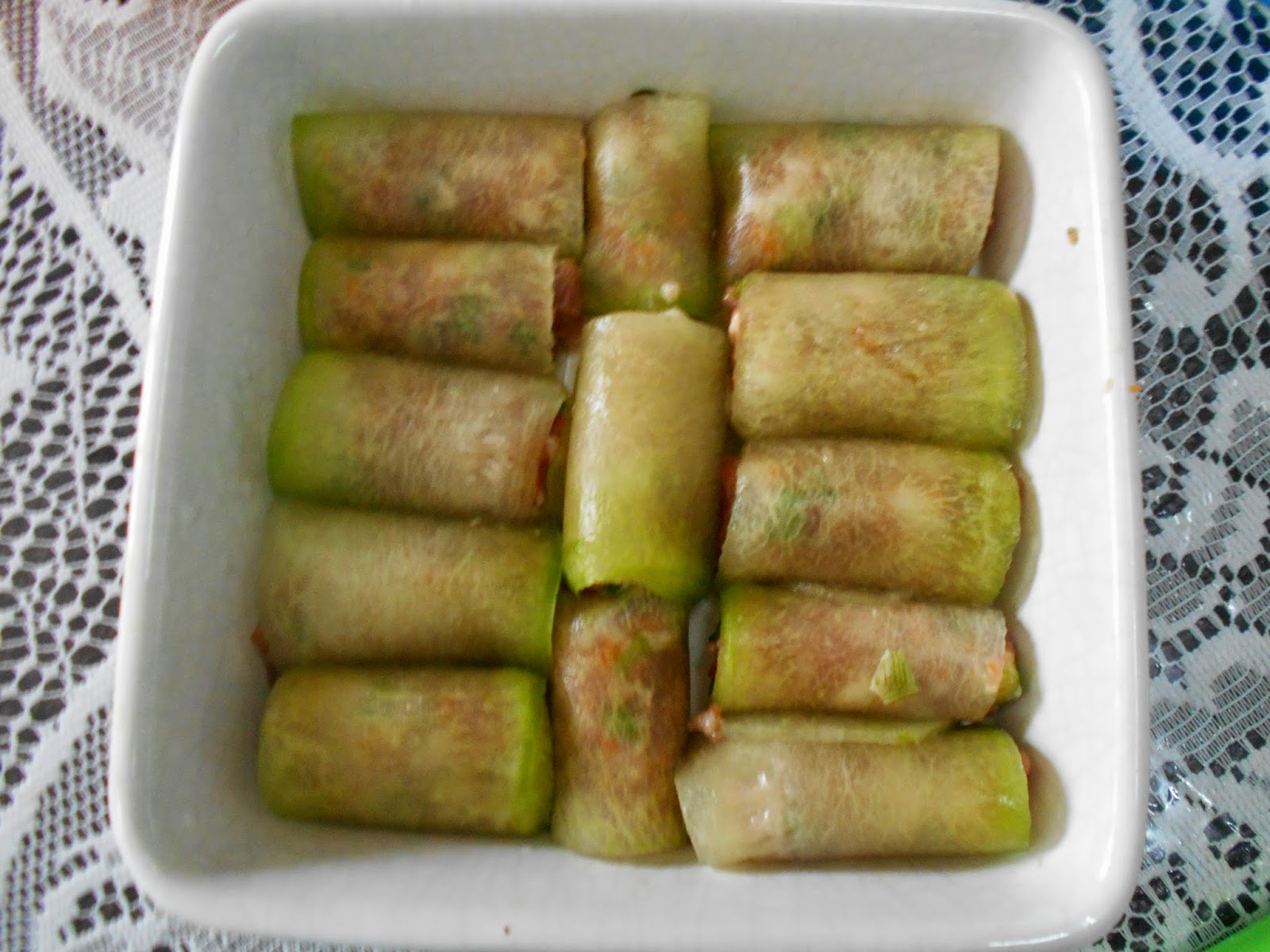 MY LITTLE KITCHEN: WINTER MELON ROLLS