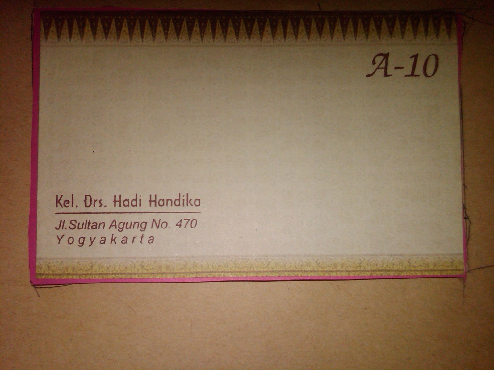 Cetak Amplop: Produk Grosir Cetak Amplop