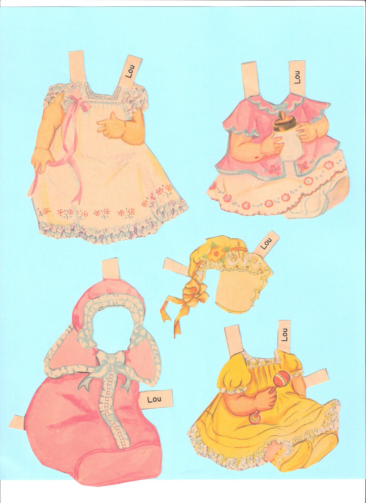 All About My Paper Dolls.....: Brand New Baby