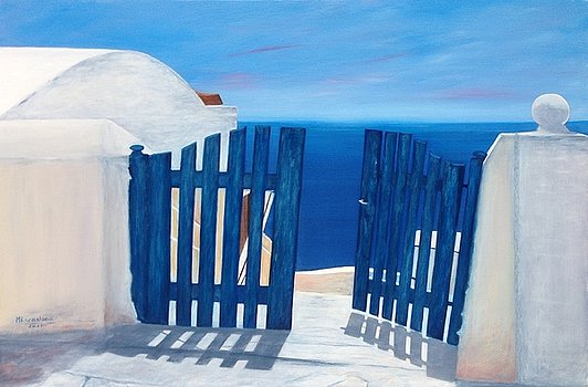 The passion of colors: beautiful blue colors from Greece!