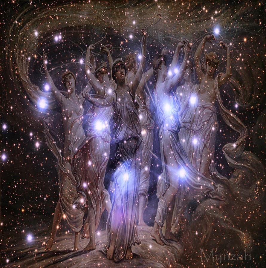 DragonsFaeriesElves&theUnseen : The Pleiades Sisters