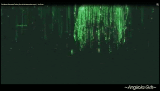 Animation Wallpaper: Animasi The Matrix - Gif