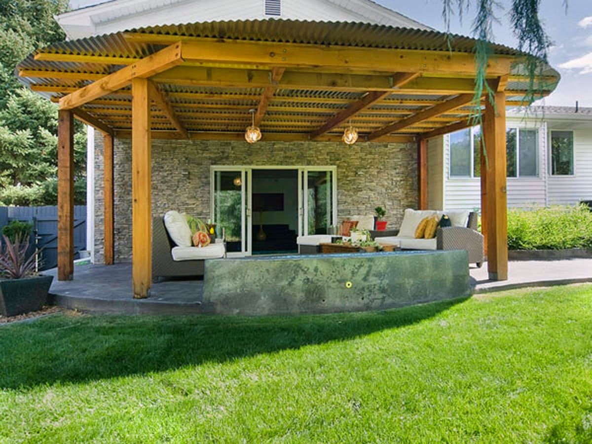 Home Art Design: Pole Terrace Houses Minimalist Style
