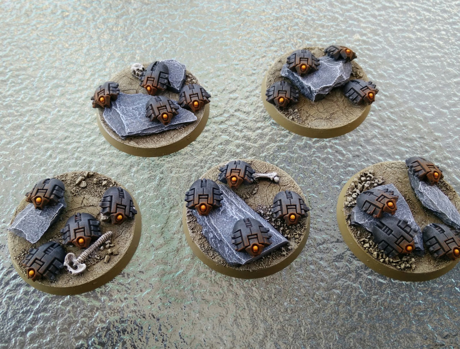 Necron Army Work in Progress pics: Canoptek Scarabs