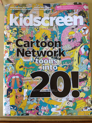 warburtonlabs: THIS MONTH'S KIDSCREEN MAGAZINE COVER