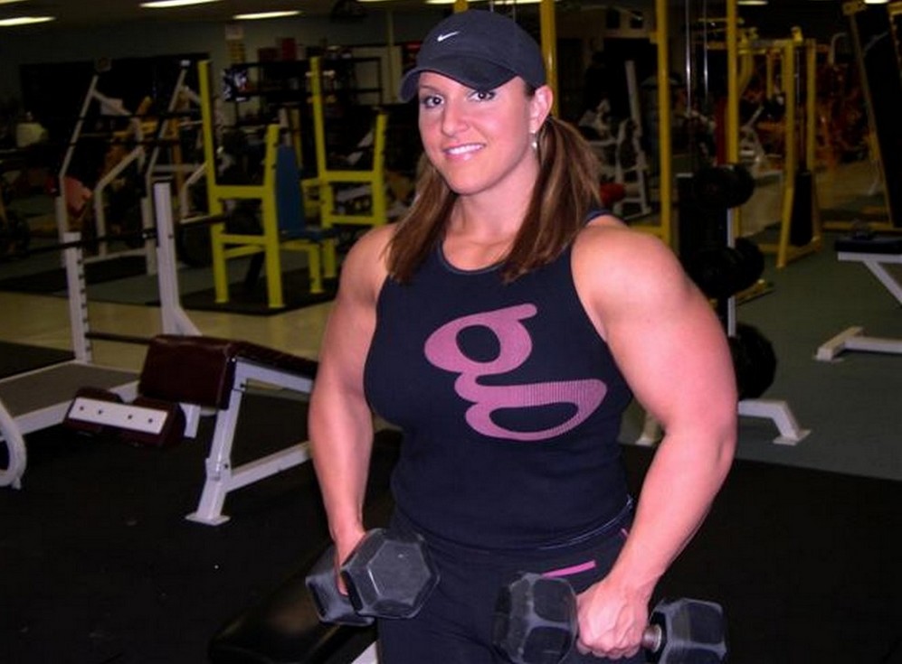 Gym Work: Gina Davis.