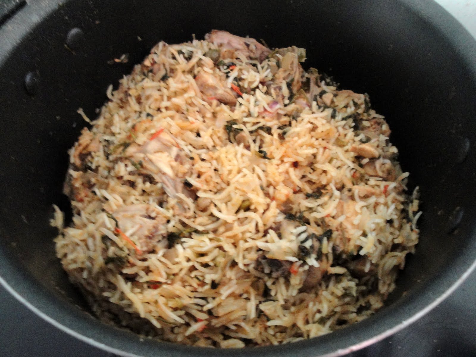 Chettinad style chicken biryani
