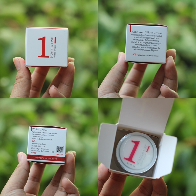 [Review] 1 Number One White Cream ฟื้นฟูสภาพผิวให้ดียิ่งขึ้น | Dek-D.com