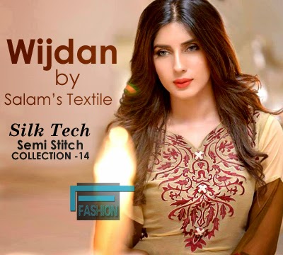 Wijdan by Salam Textile Silk Tech Semi Stitch Collection 2014-2015 Fall ...