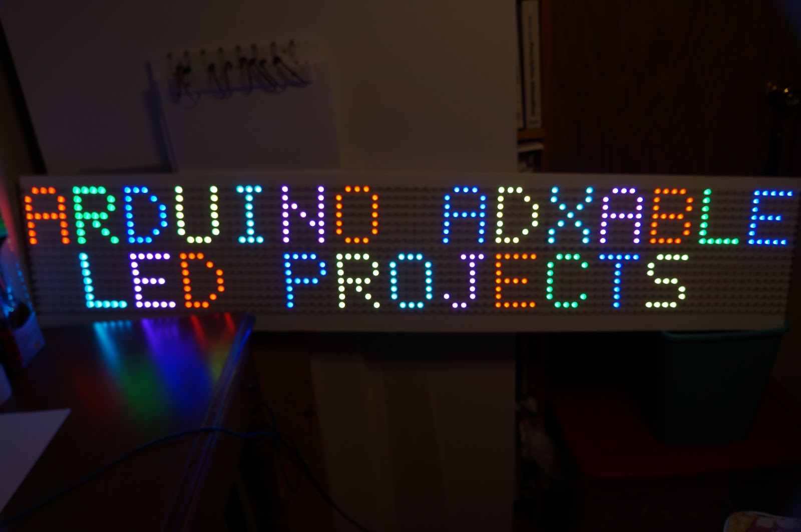 My Commentary and Technical help: Even More Arduino Uno With WS2812 LED ...