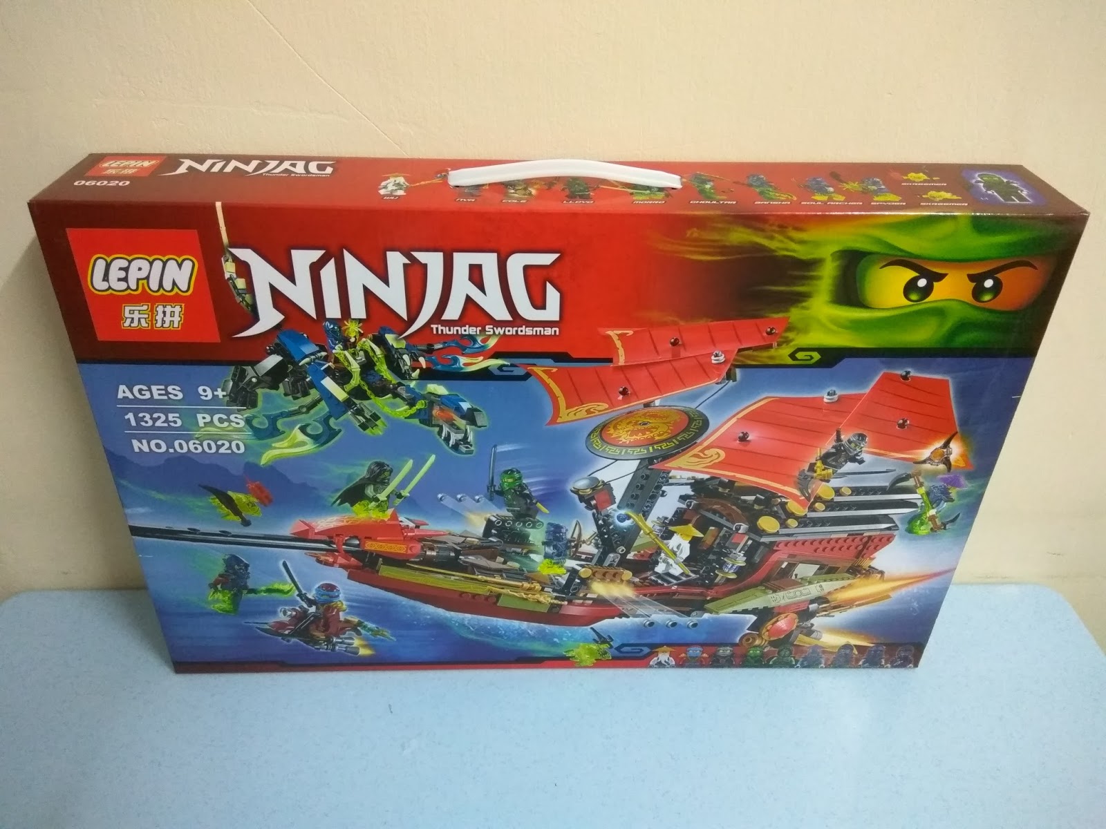 .: Monkeys Can Game :.: LEPIN NINJAG 06020 Final Flight of Destiny's ...