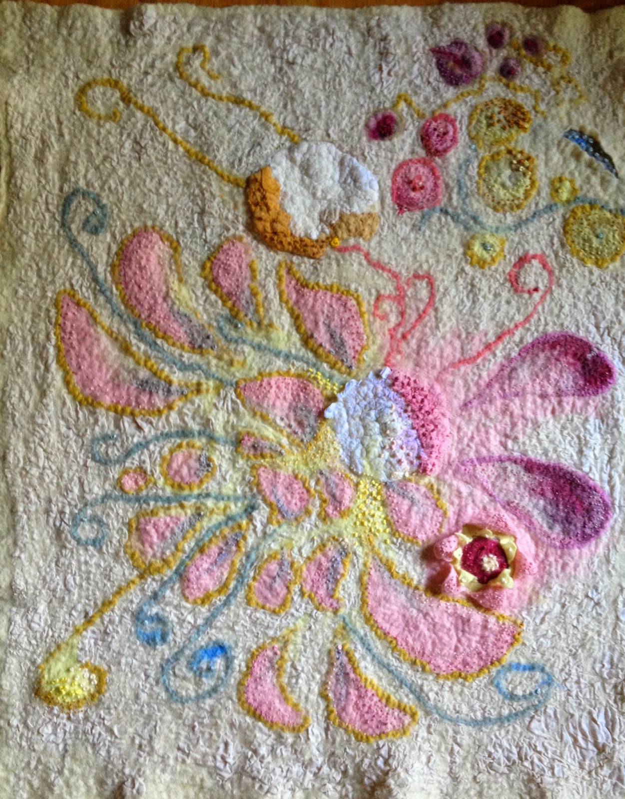 Fine Fiber Art: Wall Fiber Art