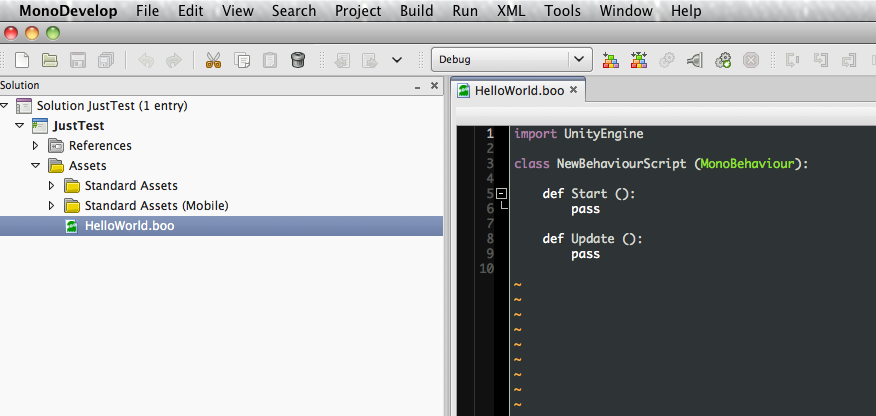 A Boopository..: Getting started with Boo, using Unity 3D.