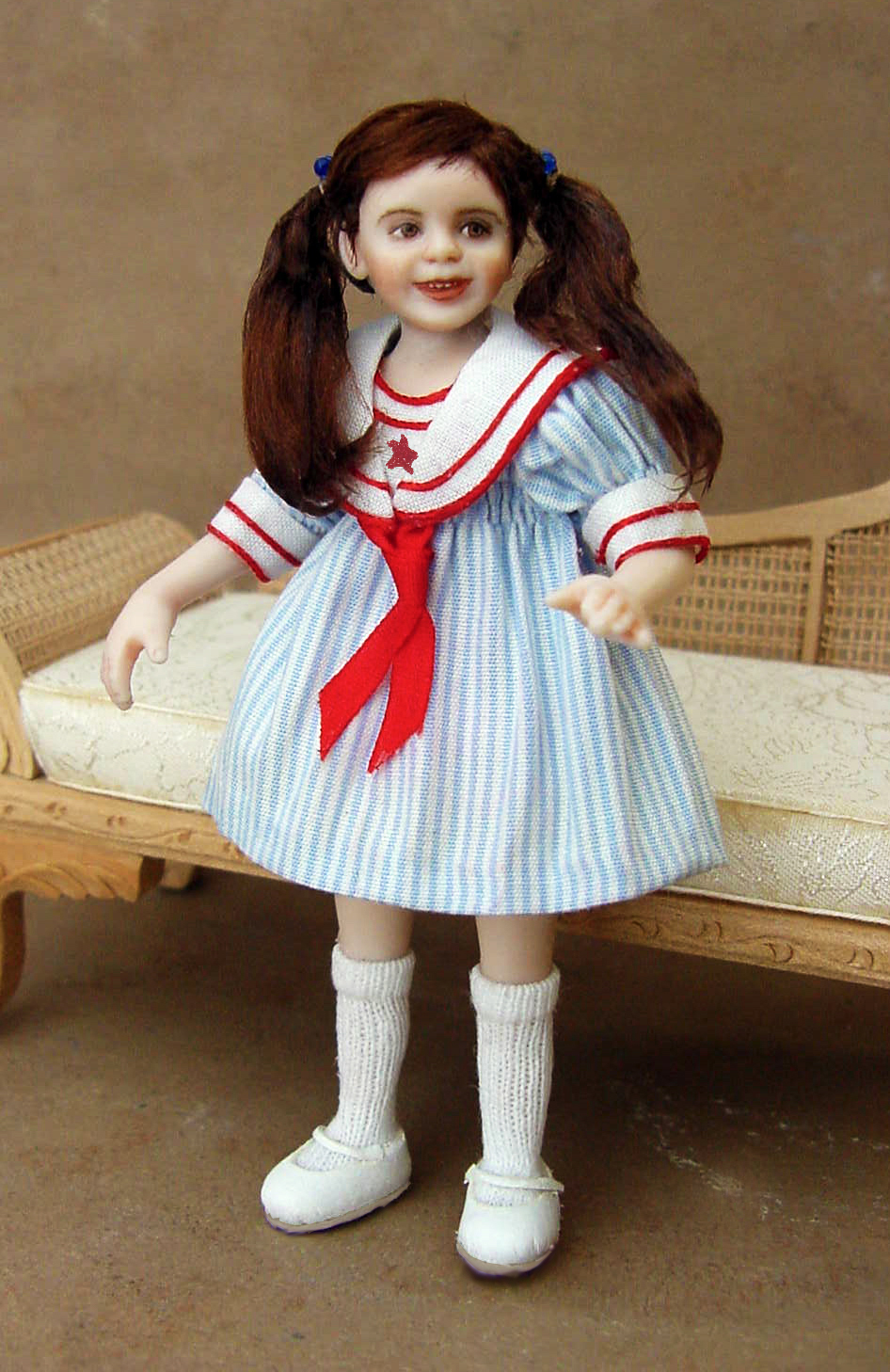 >The Portrait Sisters are Finished! - Miniature Dolls by Gina ...