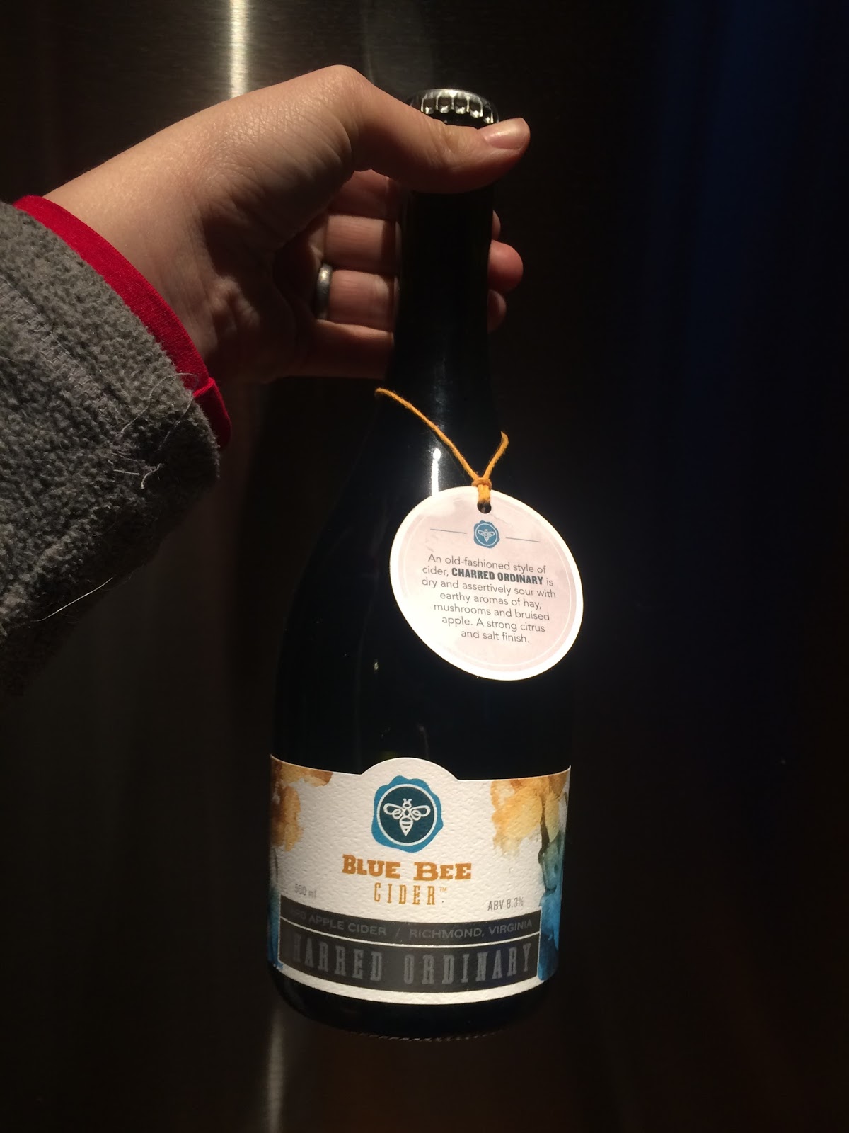 Along Came a Cider: Cider Review: Blue Bee Cider Charred Ordinary