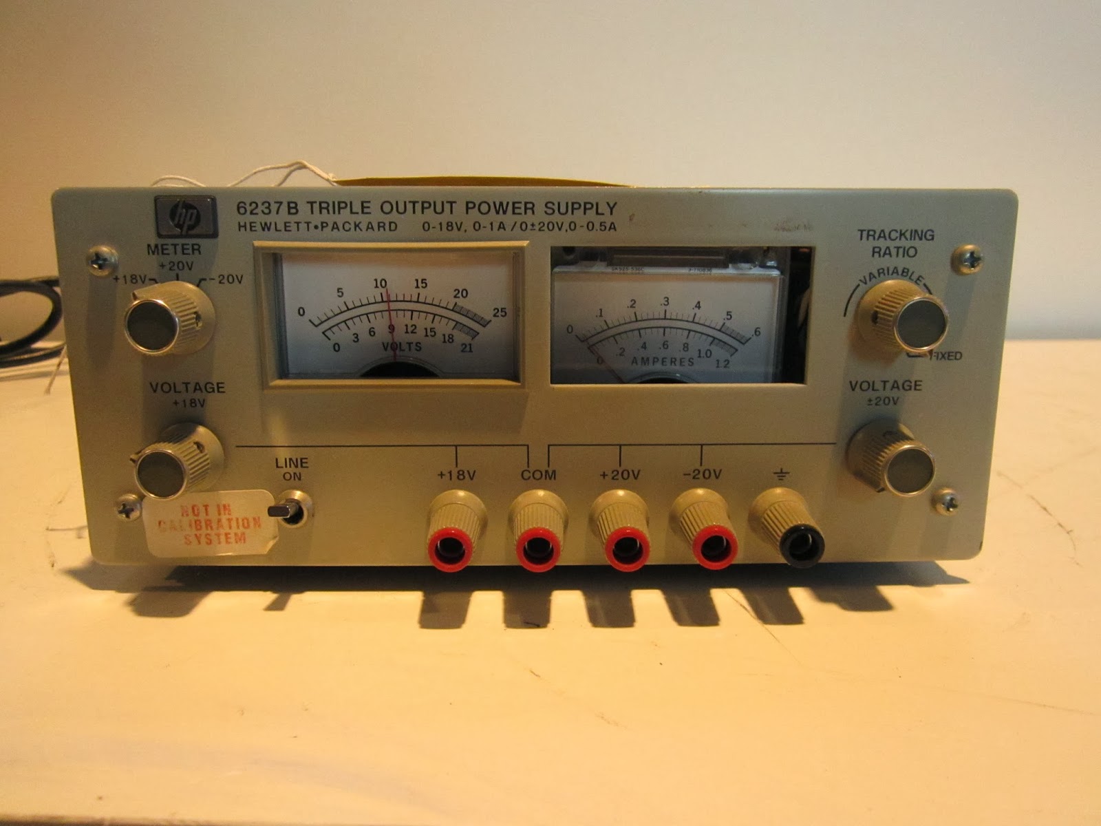 HP 6237B Triple Output Power Supply (TMU104) - Panatron Inc.