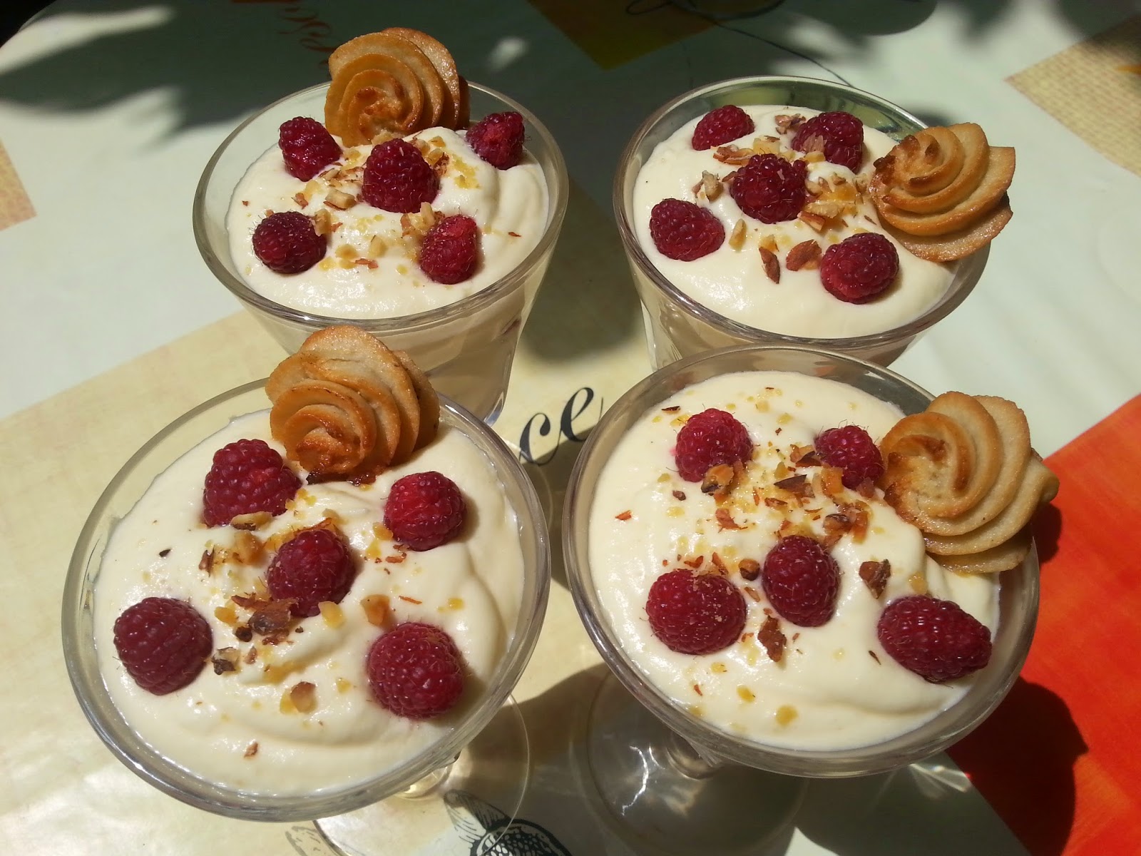 VERRINES FRAMBOISE MASCARPONE