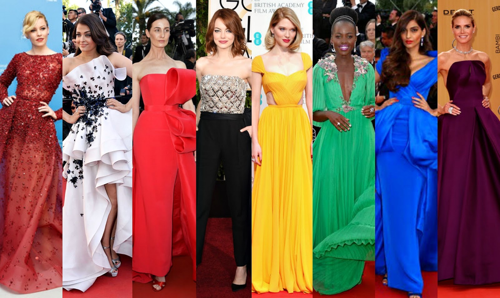 Stylefluid Trendz: The 50 Best International Red-Carpet Looks of 2015