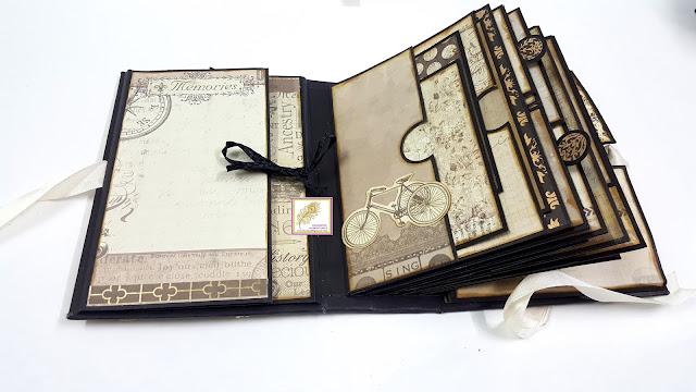 VREnchanted Color, Craft & more....: Vintage Memories Mini Album/Scrapbook