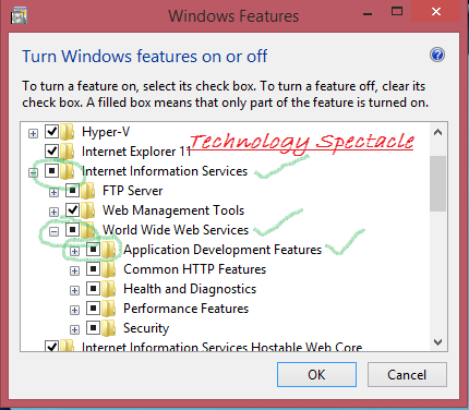 Technology Spectacle: How to Enable Internet Information Services (IIS ...