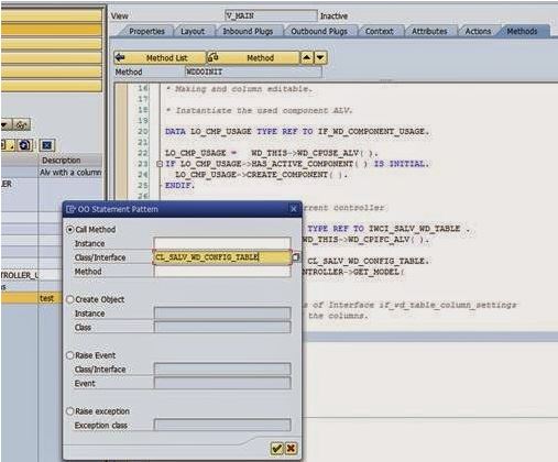 How to Create Editable Column ALV Report