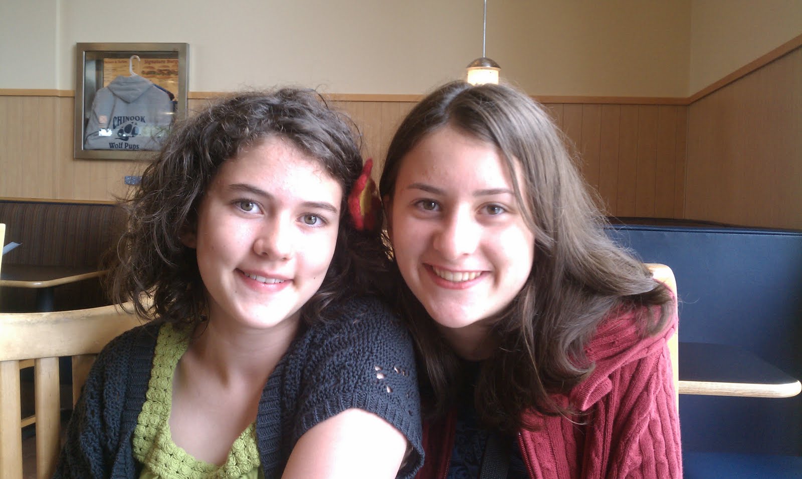 Reenie Hanlin: Eve got her braces off!