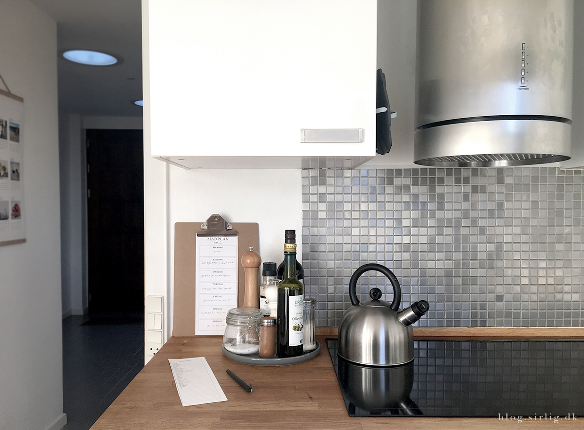 Simpelt skema til madplan / print-selv — Sirlig