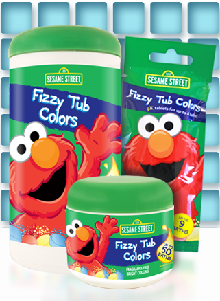 And Jil Came Tumbling After: Review: Sesame Street Fizzy Tub Colors