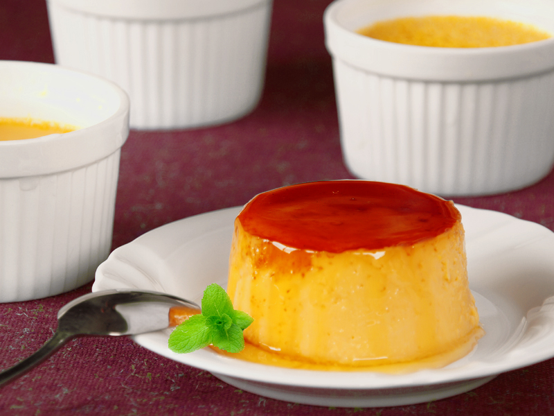 NEVER BLAND RECIPES: DULCE DE LECHE FLAN
