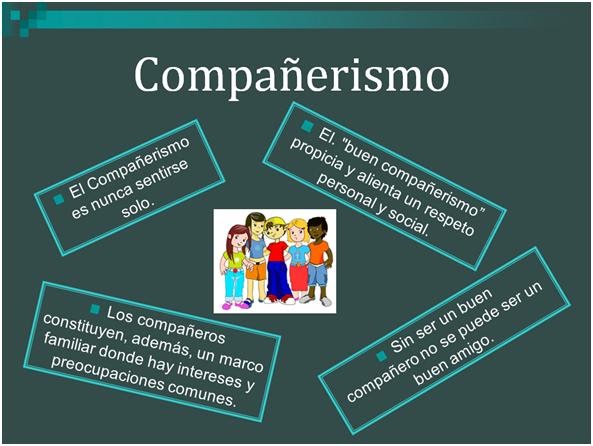 FORMACIÓN CÍVICA Y ÉTICA : El compañerismo 2-B y 2E