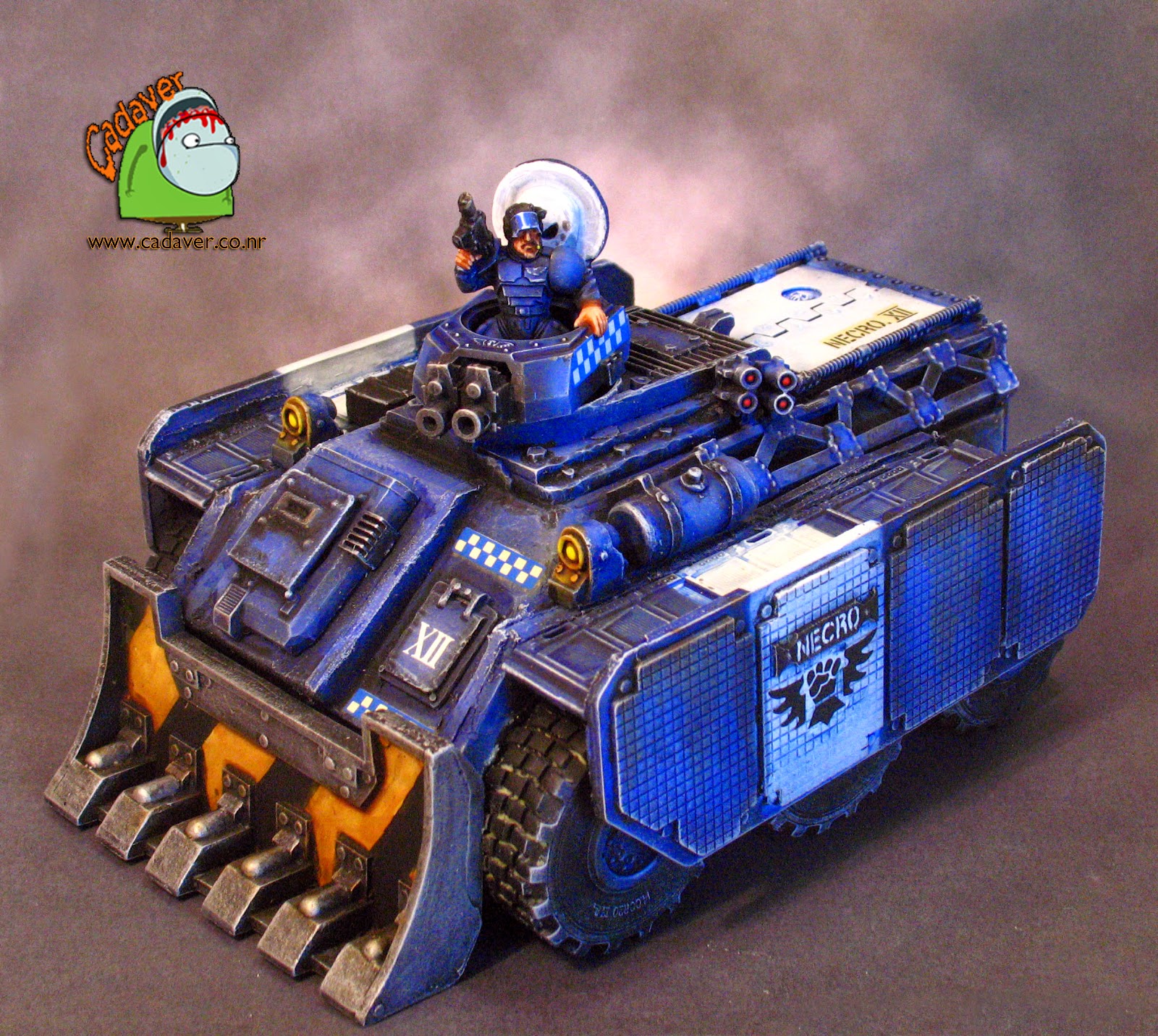 Adeptus Arbites Supressor finished