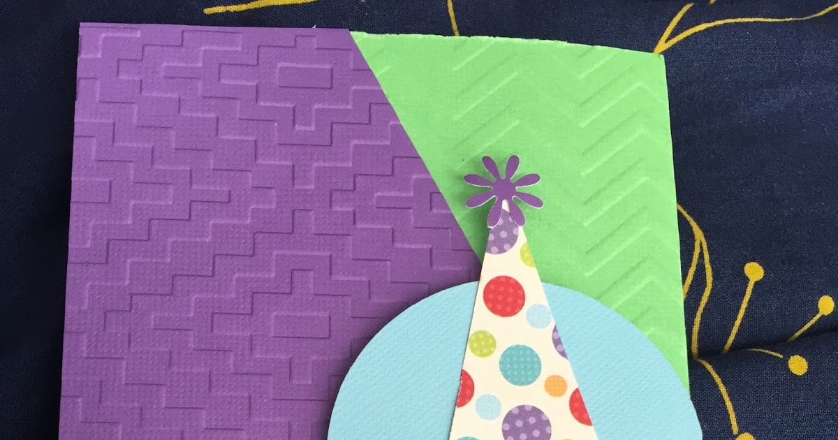 Papercrafting Maven's Card Haven: Birthday Hat Card