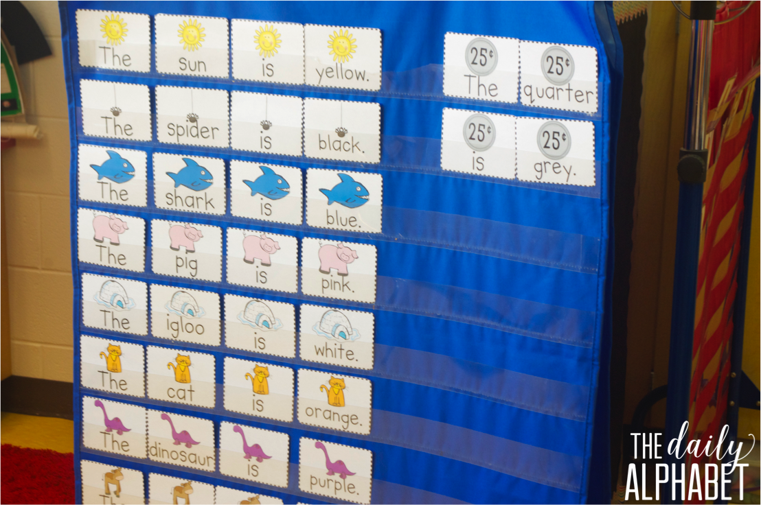 Beginning Centers in Kindergarten - The Daily Alphabet