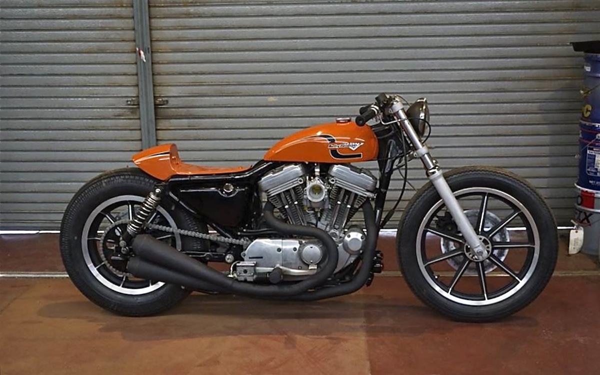 XL883 by Junk Ride - Inazuma café racer