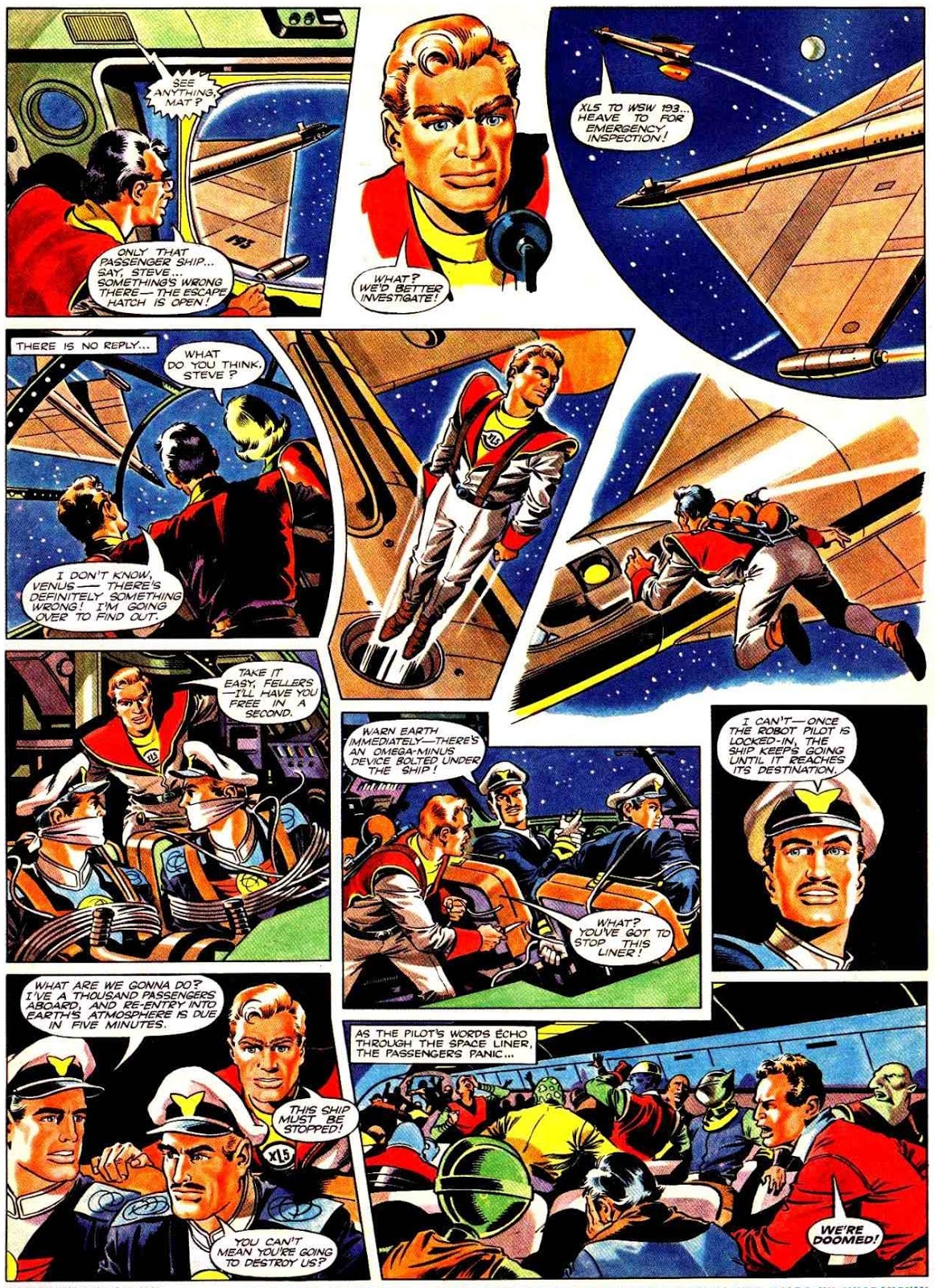 CRIVENS! COMICS & STUFF!: PART FOUR OF MIKE NOBLE'S FIRST FIREBALL XL5 ...