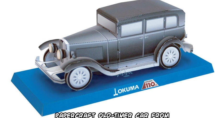 Ninjatoes' papercraft weblog: Papercraft 1932 oldtimer car