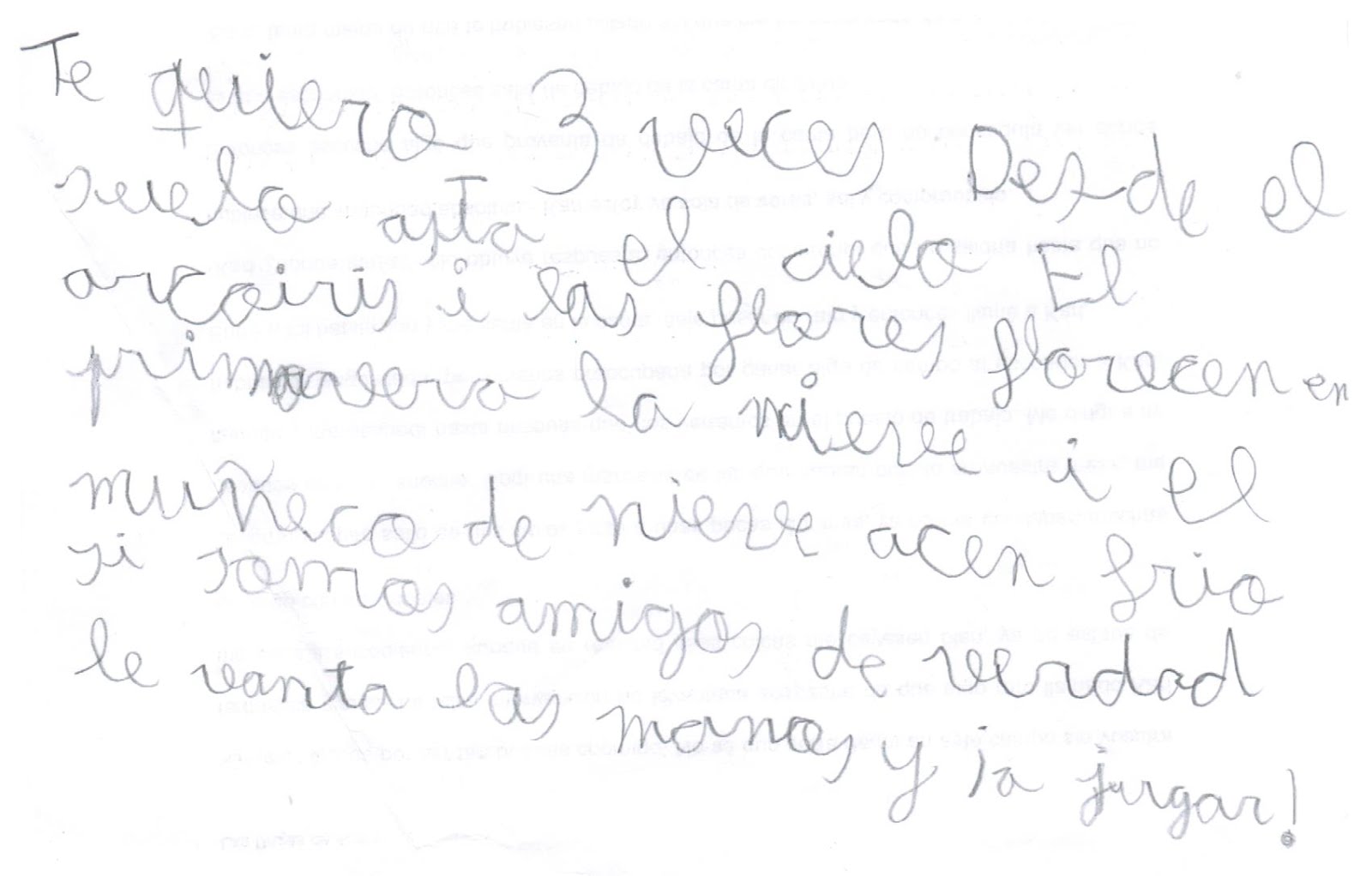 Agnès Ortega y su vida: Canción inventada por Marta
