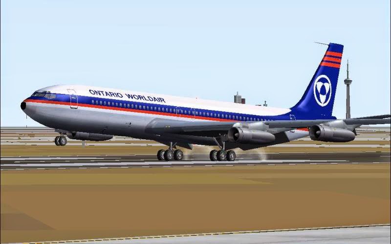 FlySim&Real: FSX: Boeing 707 il veterano dei liner - Boeing 707 Veteran ...