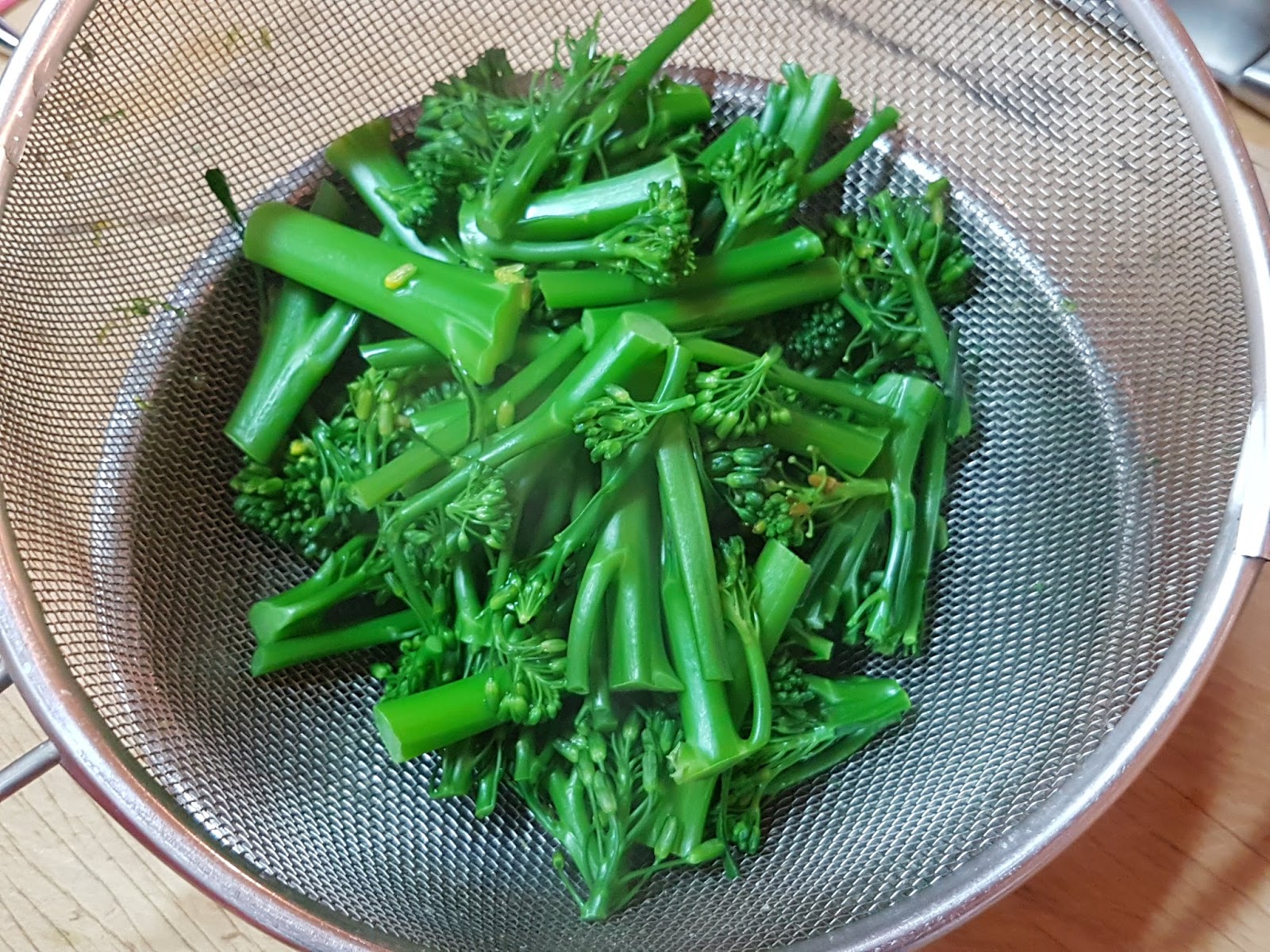 Almost Wasted: Fingerling Potato Hash with Sausage, Broccolini and Red ...