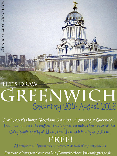 Urban Sketchers London: Let's draw Greenwich