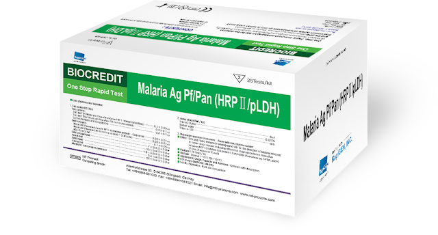 RapiGEN BIOCREDIT Malaria Ag Pf/Pan/Malaria Kit