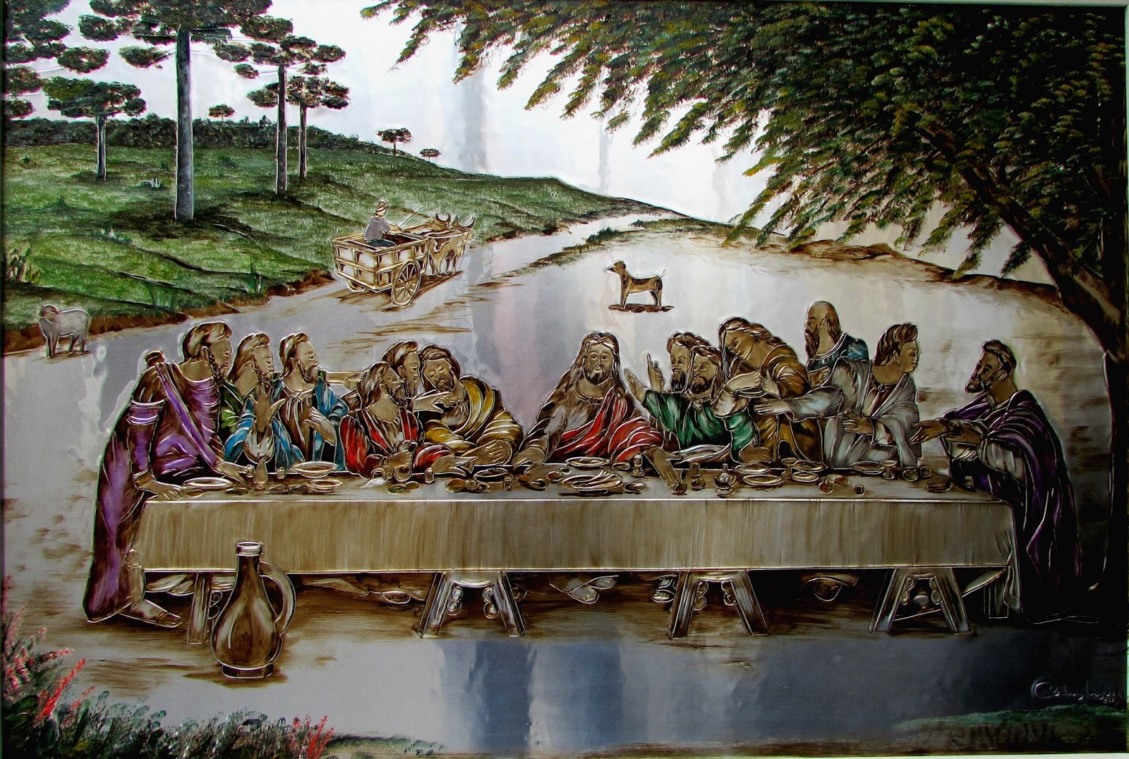 Carlus Lisboa: SANTA CEIA