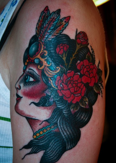 Beautifull Girl: Gypsy Lady Tattoo Designs Fashion Club