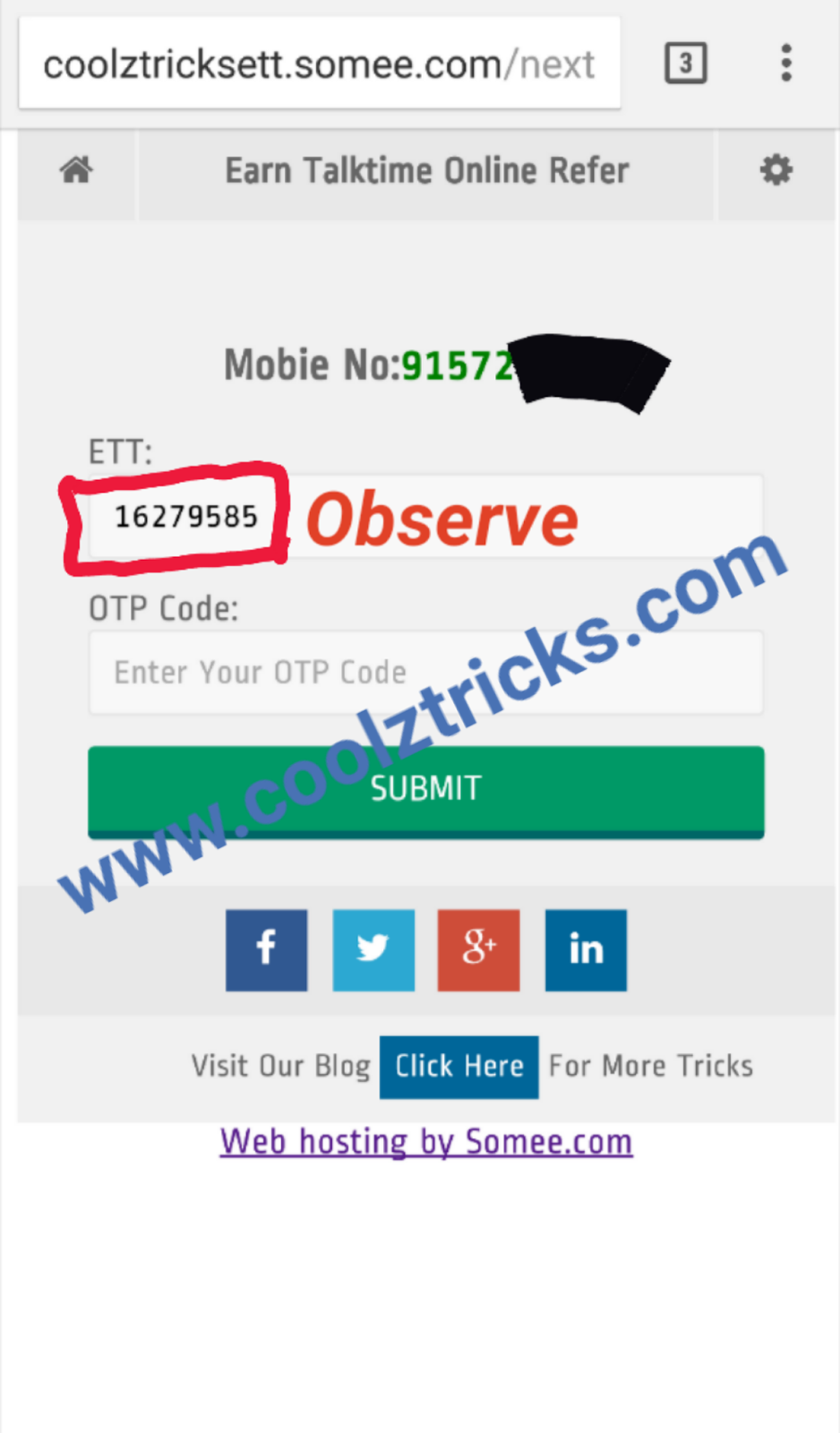 UPDATE 9 [*Exclusive*] COOLZTRICKS EARN TALKTIME ONLINE REFER & EARN ...
