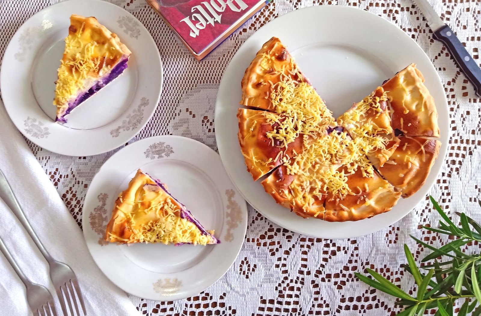 The Pinoy Wanderer: Yema Buko Pie and Ube Buko Pie from Nono Bakery ...